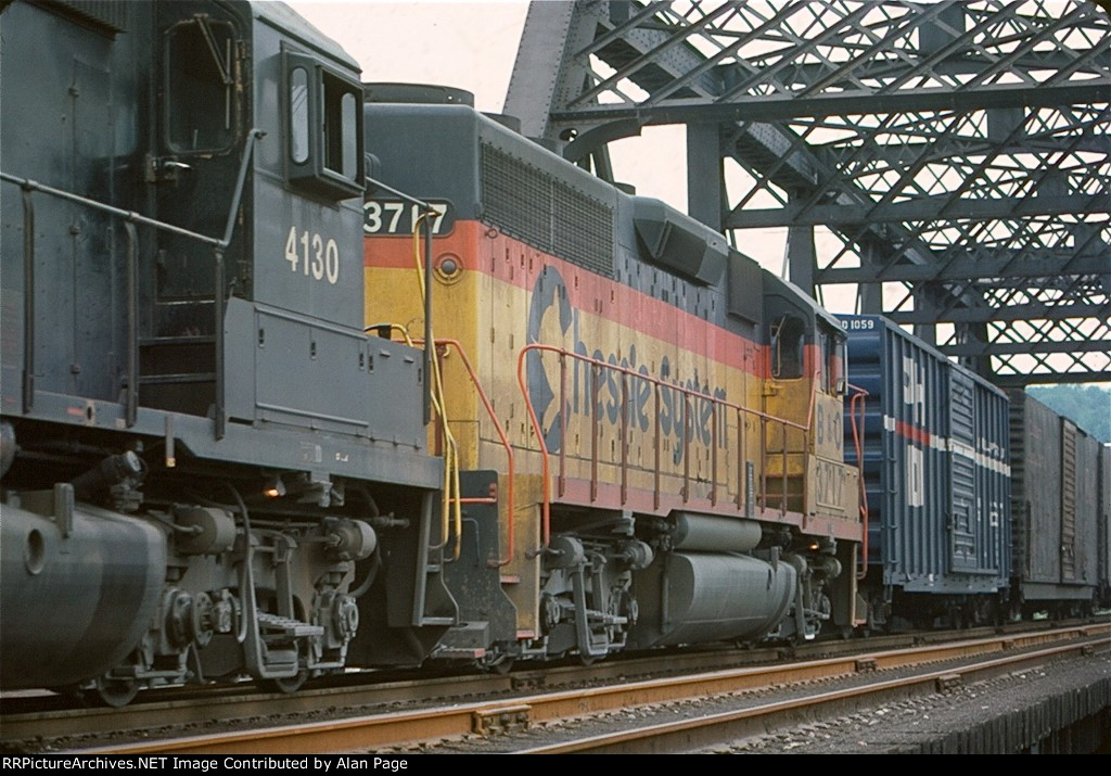 Chessie(B&O) GP40 3717